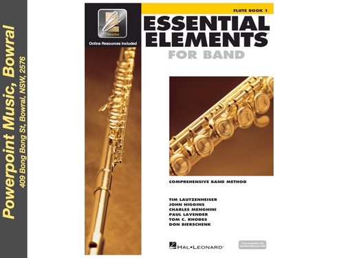 Essential Elements for Band – Flute BK 1 with EEi Online Resources ...