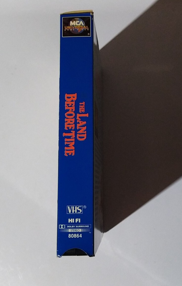 The Land Before Time VHS Video Tape MCA Universal Original Movie Dinosaurs 1988 47897808647| eBay