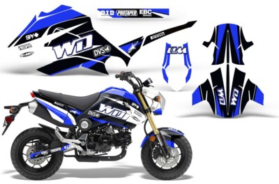 Dirt Bike Graphic Decals Stickers For Honda GROM 125 2013-2016 WD U | eBay