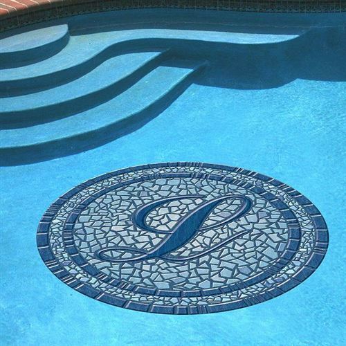 29" Custom Pool Mat - Easily Decorate Your Pool - Removable | eBay
