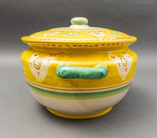 Solimene Vietri Camillo Positano Yellow Chicken Covered Soup Vegetable ...