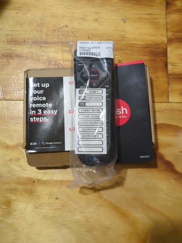BRAND NEW Dish Network 54.0 Voice Remote Control for Hopper/Joey 218880 ...