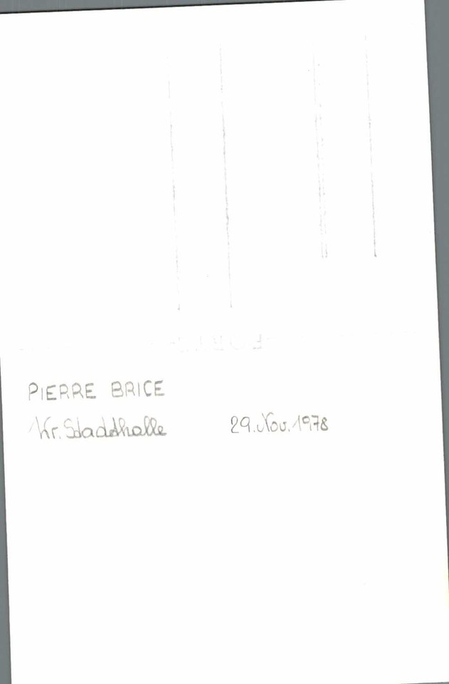 Pierre Brice ** Original Signature On Card ** N 78 H | eBay