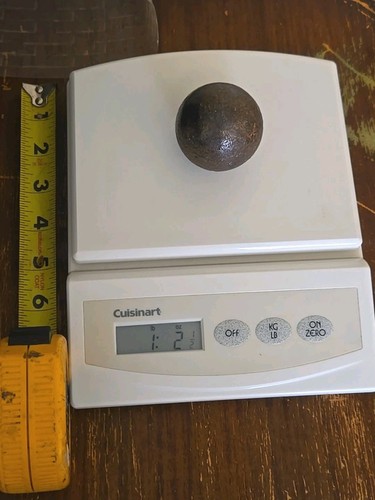 Nice Cannon Ball Antique Falconet Solid Shot | eBay