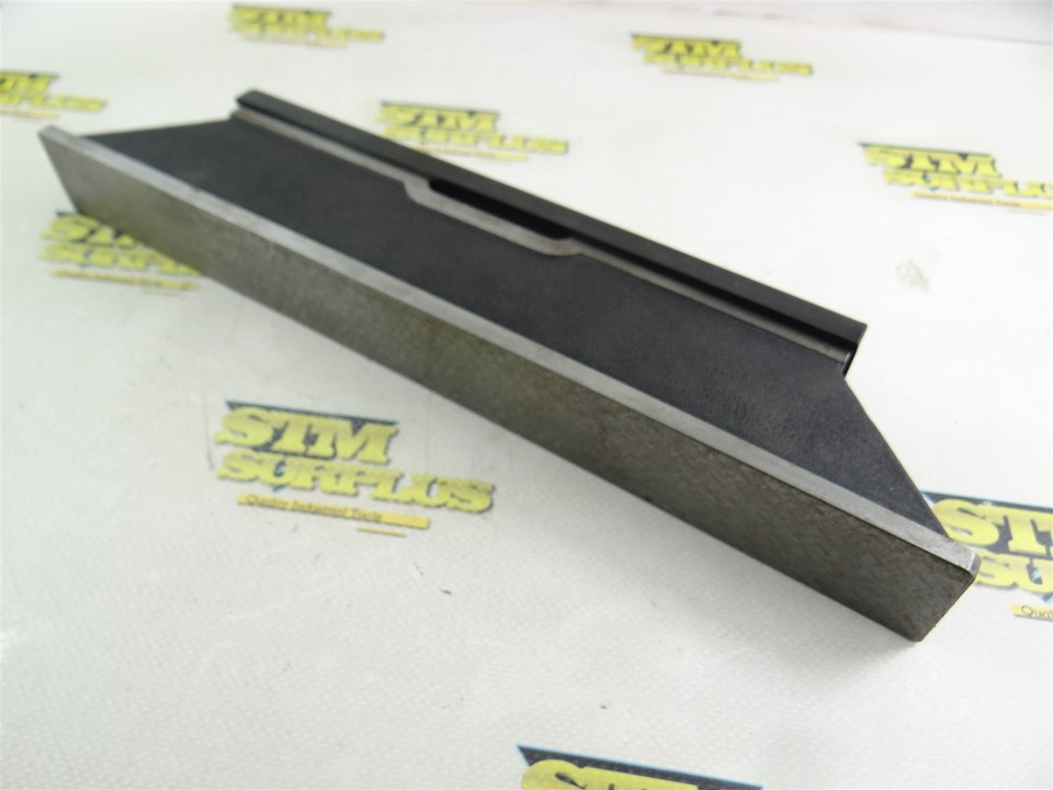 STARRETT 15" PRECISION MACHINISTS LEVEL W/ CROSS TEST VIAL HAND SCRAPED ...