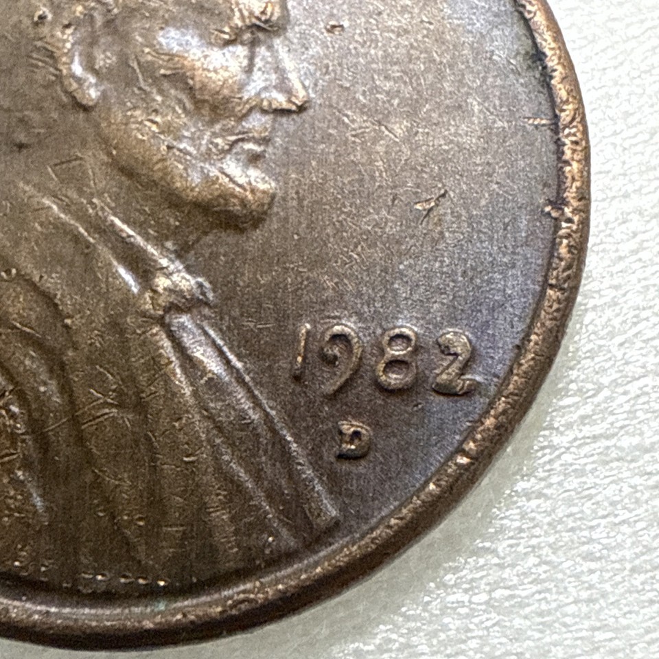 1982 D Mint Mark Small Date Lincoln Penny Rare US Coin | eBay