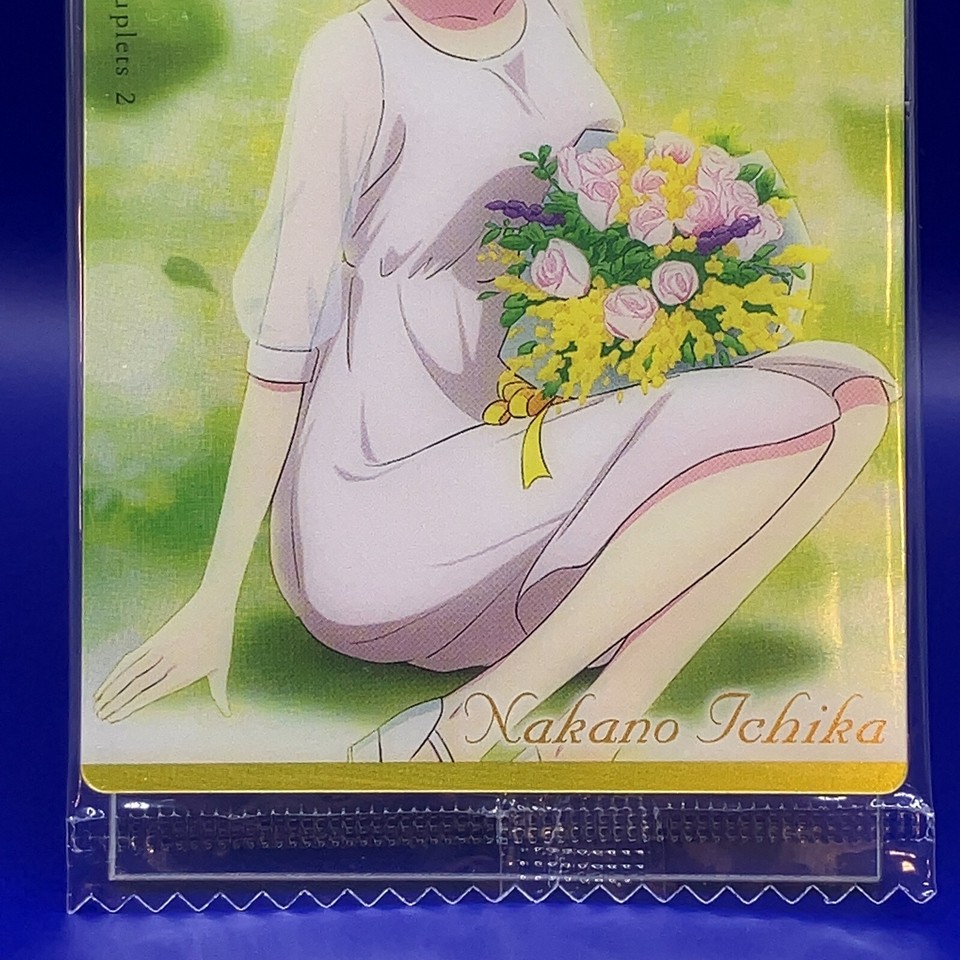 Ichika The Quintessential Quintuplets Wafer Card C01 Bandai Sealed TCG ...