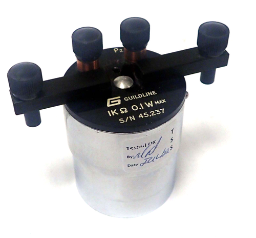 GUILDLINE 9330 RESISTANCE STANDARD 1kΩ 0.1W MAX TESTED | eBay