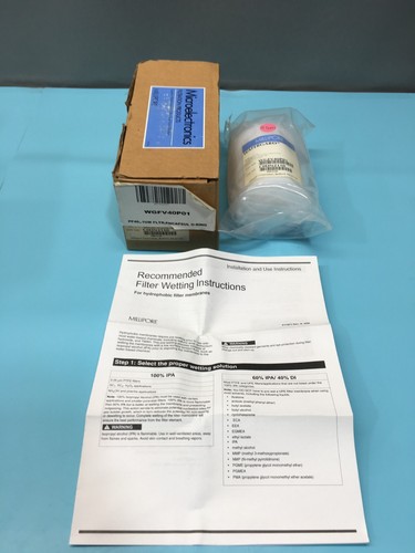 Millipore WGFV40P01 Wafergard PF-40 Filter, 0.1 Micron, 119028 | eBay