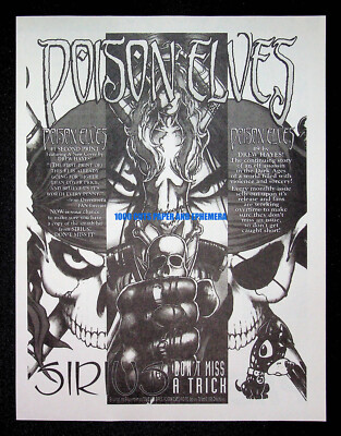 Poison Elves Sirius Comics 1995 Trade Print Magazine Ad Poster ADVERT ...