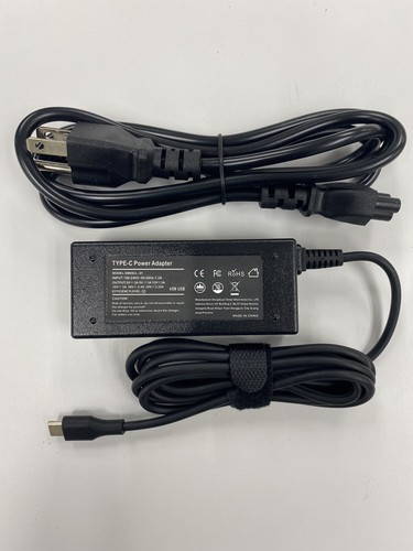 12Genuine 45W USB C Type C HP Chromebook LenovoAcerSamsung Power Laptop ...