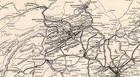 1923 Antique Reading Railroad Map Vintage Reading Lines Railway Map 602 ...
