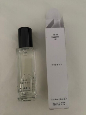 RIDDLE OIL Voyeur Roll-on fragrance oil,.27 fl oz / 8ml NEW WITH BOX | eBay