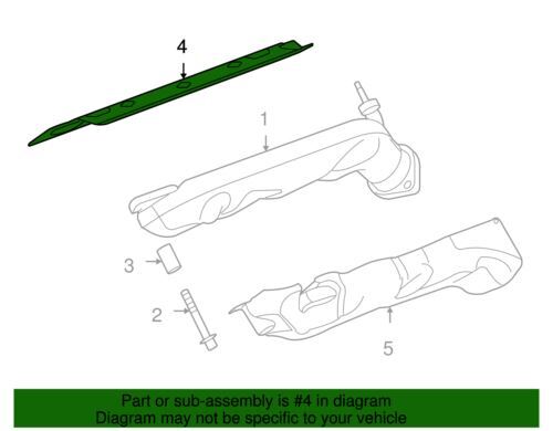Land Rover LR010839 Genuine OEM Exhaust Manifold Gasket for sale online ...