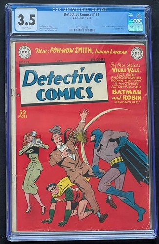 Detective Comics #152 DC 1949 CGC 3.5 | eBay