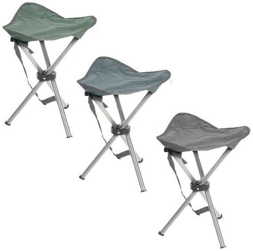 Portable Folding Stool 3 Leg Tripod Seat Chair Travel Camping Fishing ...