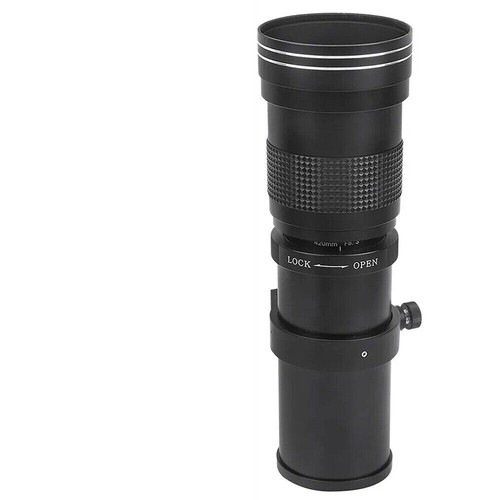 Lightdow 420-1600mm Telephoto Zoom Lens for Canon EOS EF Mount DSLR ...