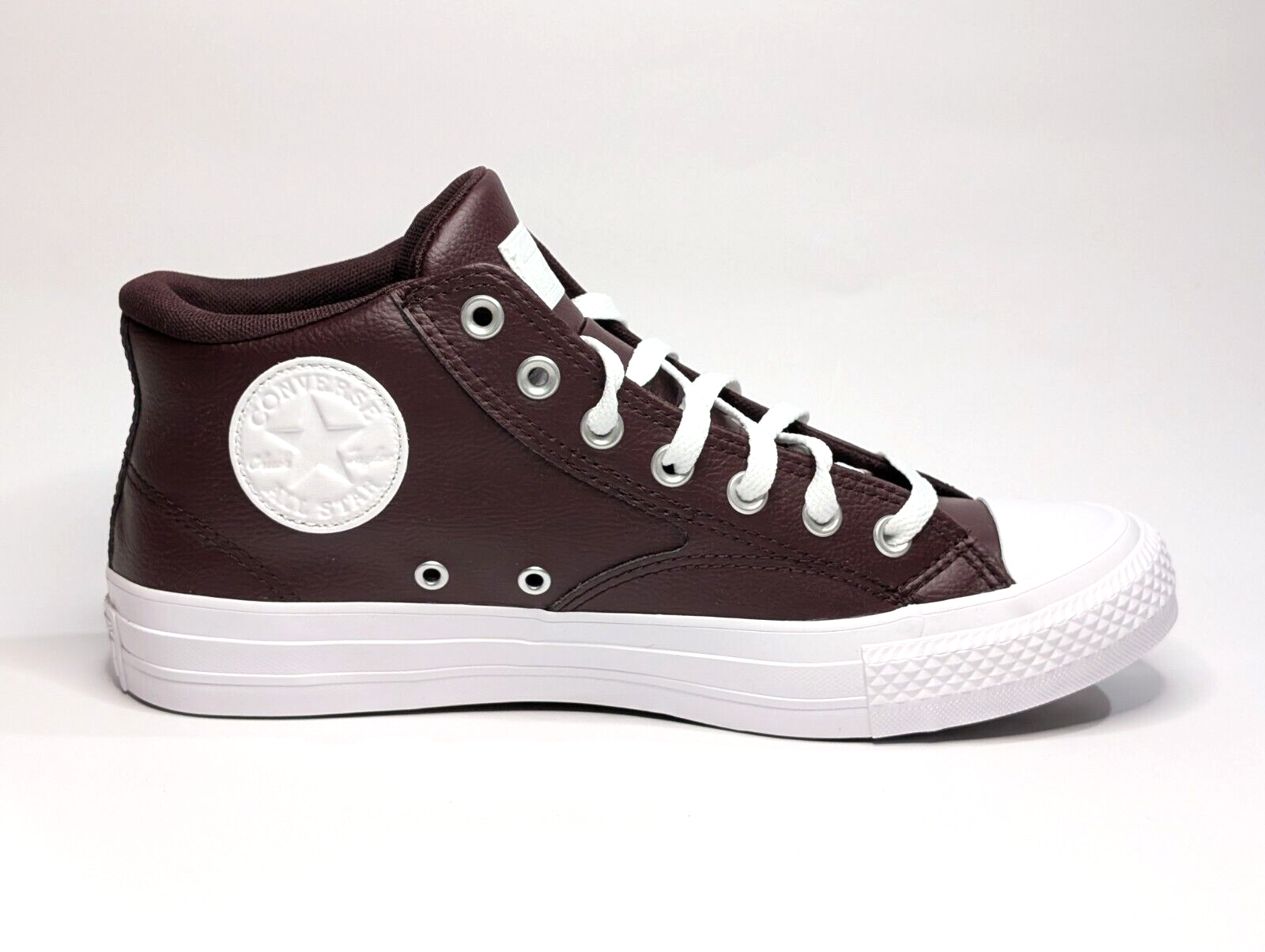 Converse CTAS Malden Bloodstone/White Men's Mid Top Sneakers - Asst ...