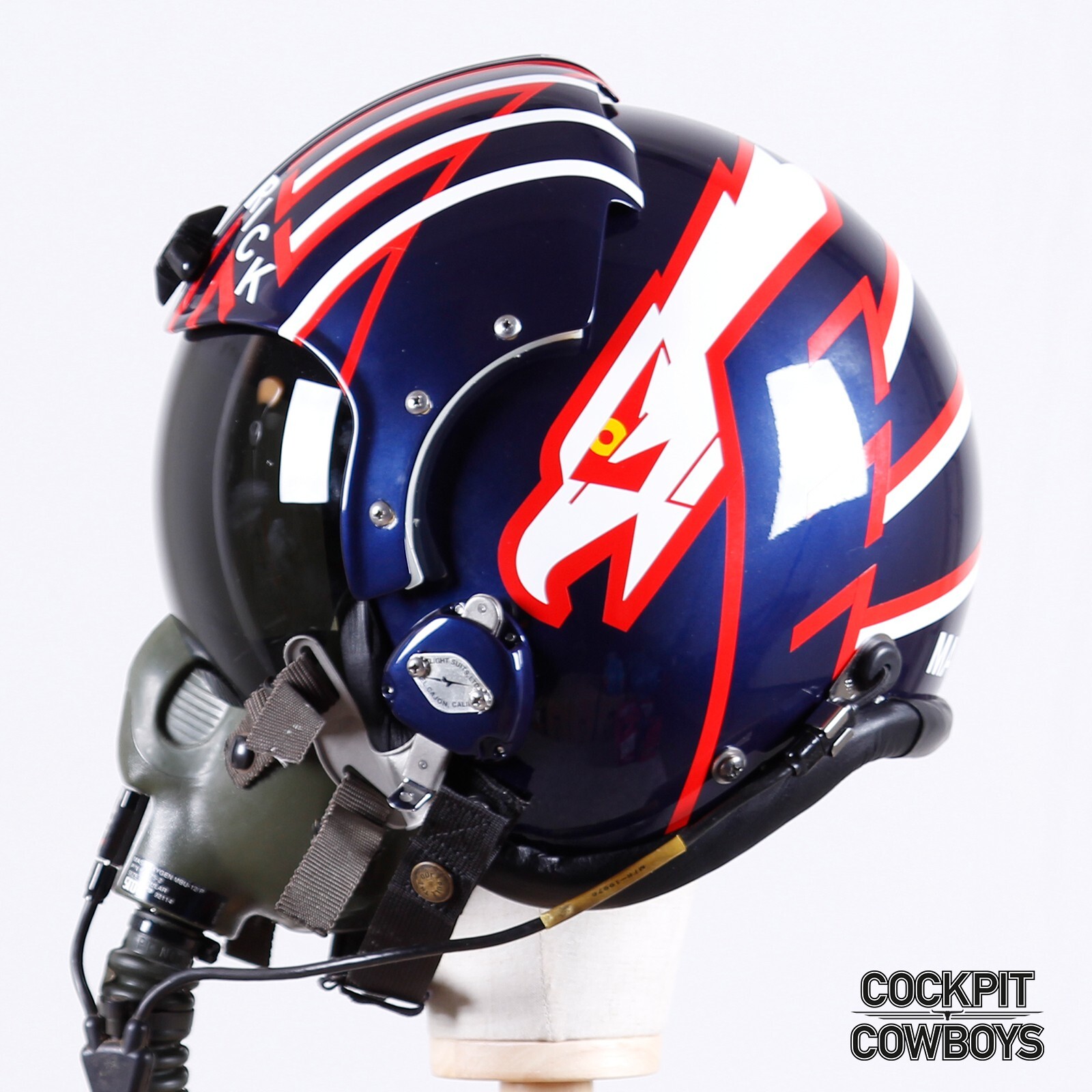 Top Gun 1 MAVERICK HGU-33 movie accurate helmet sticker decals (Cockpit ...