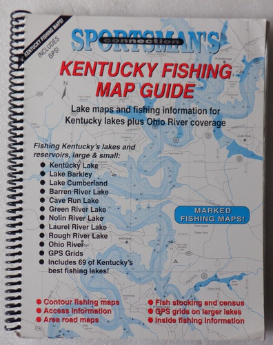 Kentucky Fishing Map Guide, 2003 Sportsman's Connection, 9781885010605 ...