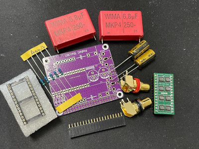 TDA 1387 X8 Hi-Fi Audio Streamer (DAC, Protodac) for Raspberry pi KIT ...