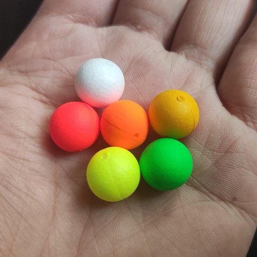 Fishing Float Ball 12mm Foam Float Bead Fish Fishing Set Float BeSL ...