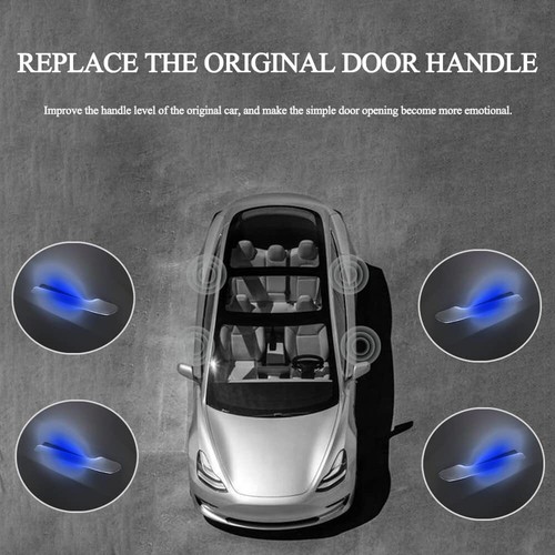 For Tesla Model 3 Y Electric Handle Electric Suction Type Door Lock ...