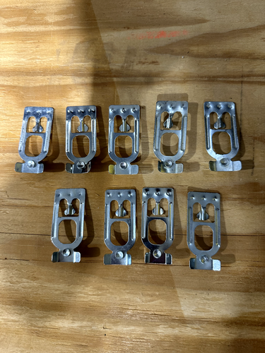 10pcs Pallet Racking Clip Teardrop Pallet Rack Safety Clip Racking Beam ...