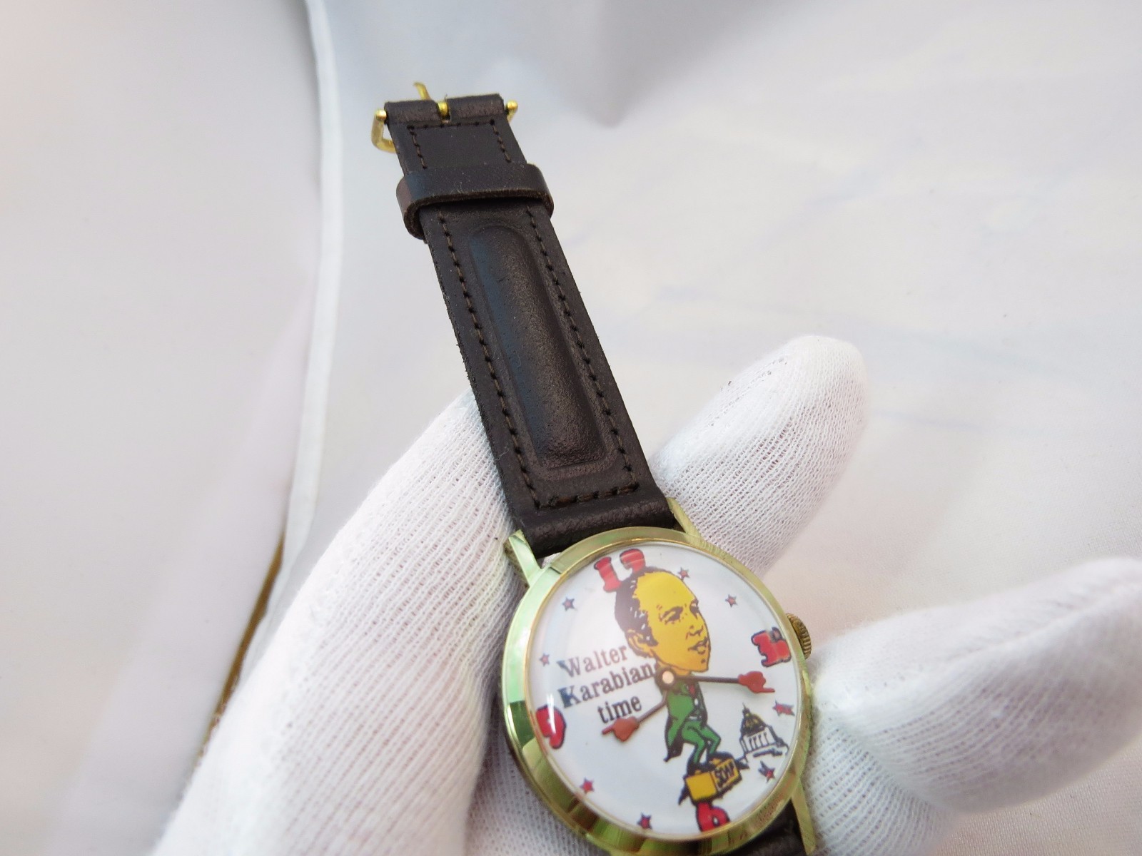 WALTER KARABIAN TIME Dial,Manual Wind.ULTRA RARE! MEN'S WATCH,529,L@@K ...