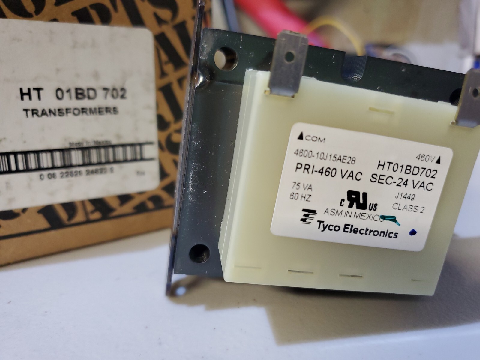 Carrier+HT01BD702+-+460v+Pri+24v+SEC+Transformer for sale online | eBay