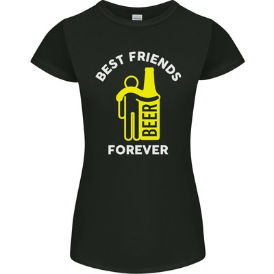 Me and Beer Best Friends Forever Funny Womens Petite Cut T-Shirt | eBay