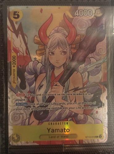 Yamato ST13-016 Illustration Box English Promo SEALED OPTCG RARE ...
