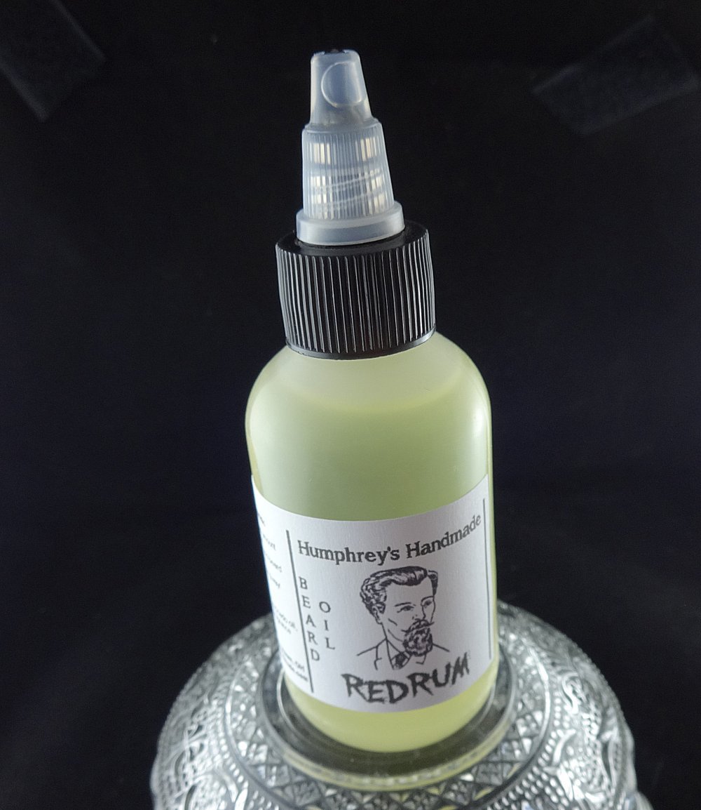 REDRUM Beard Oil, Bay Rum Men's 2oz Beard Conditioner, Natural Hair ...