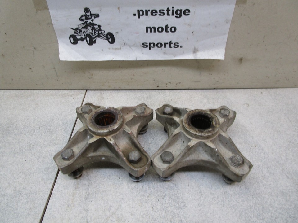 DURABLUE ALUMINUM REAR HUBS ! 01-05 yamaha raptor 660 660r yfm back ...