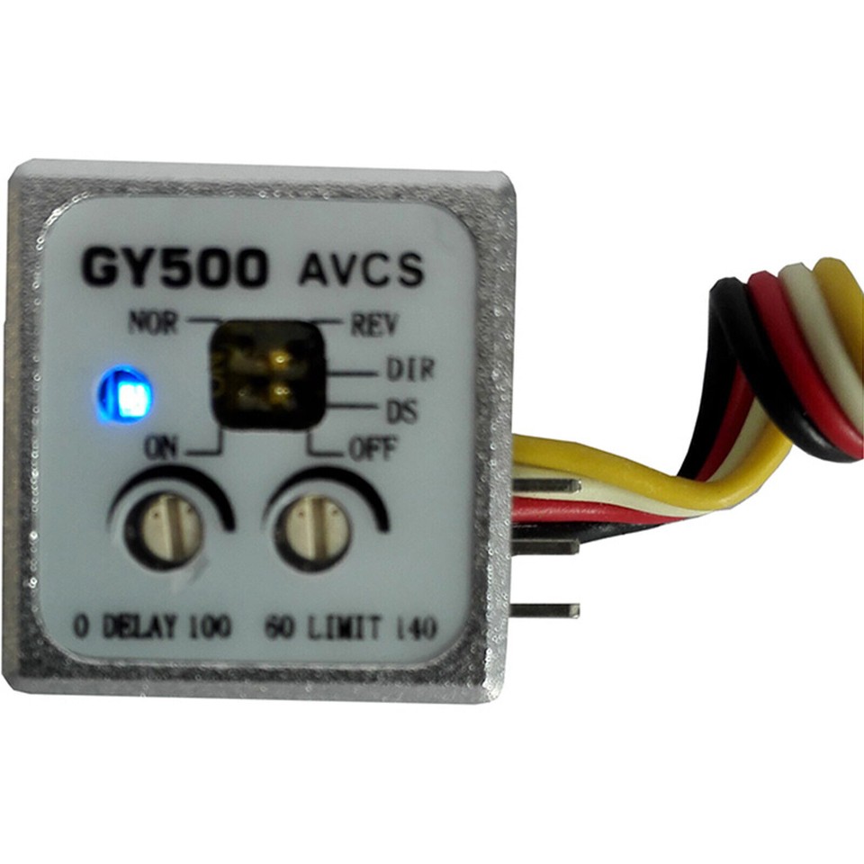 GY500 Tail-locked Single Axis Heading Lock Digital Gyro for RC Car ...