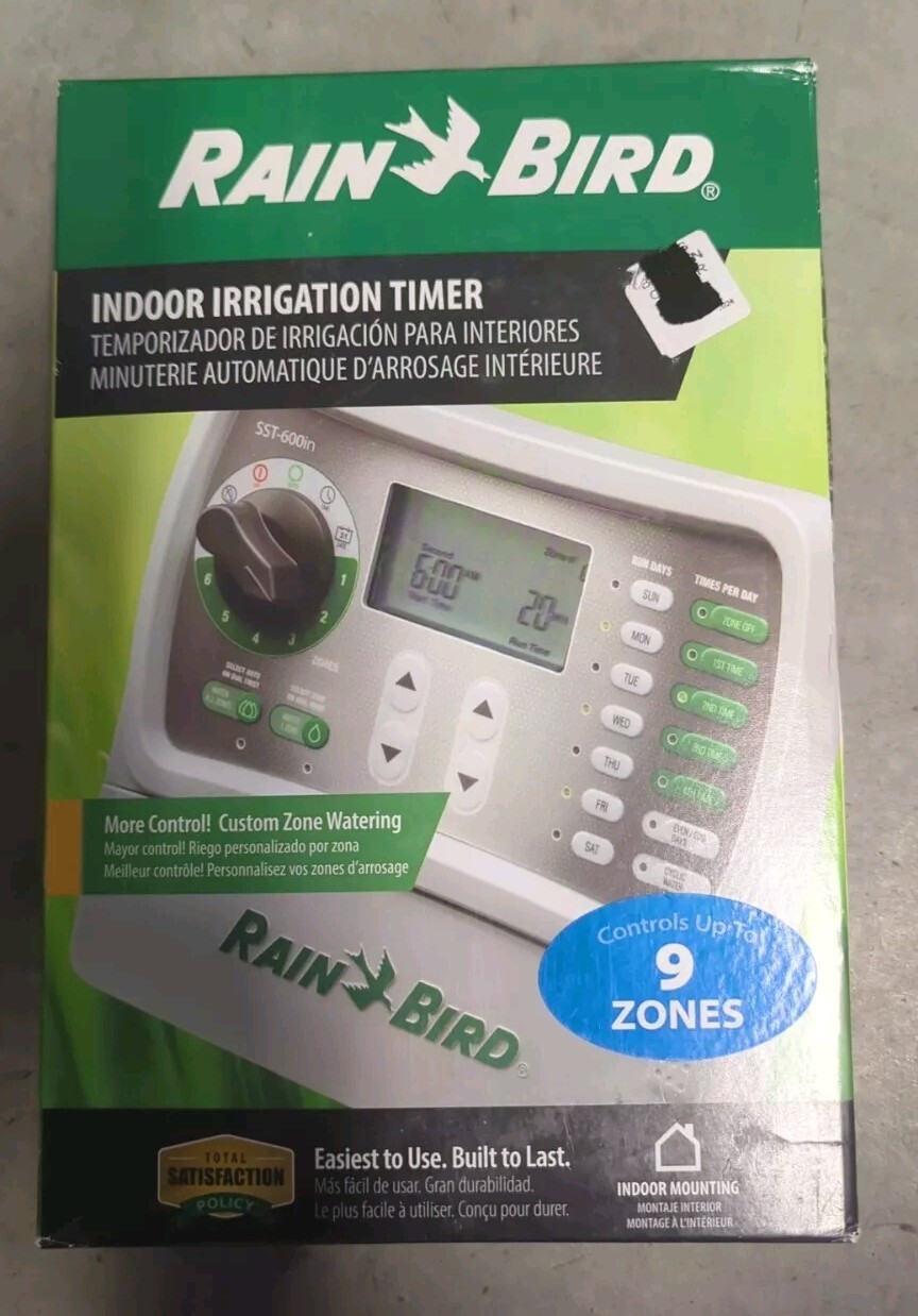 Rain Bird SST-900in 9 Zone Indoor Mounting Irrigation Timer | eBay