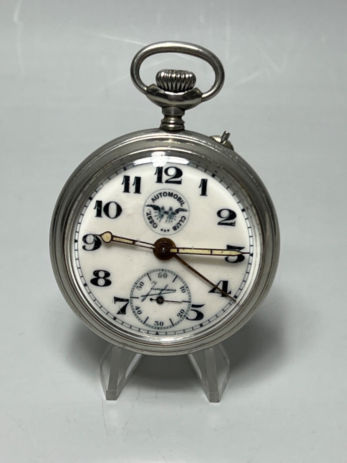 Antique WWI Junghans Pocket Watch Alarm Function Aust… - Gem