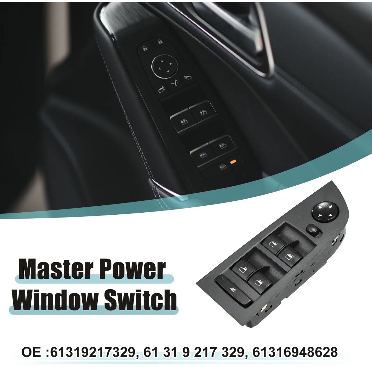 Power Window Switch Front Left Driver Side Fit for BMW 325xi Wagon ...