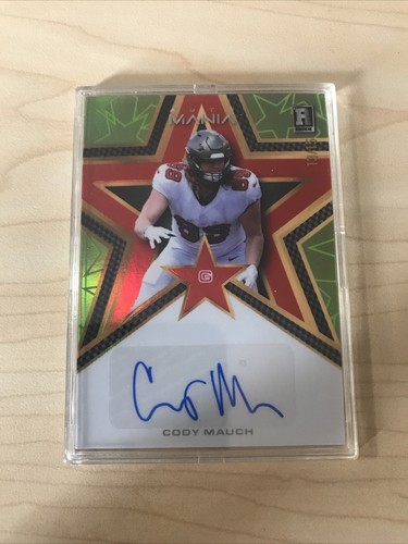 Cody Mauch 2023 Wild Card Automania Auto /15 | eBay