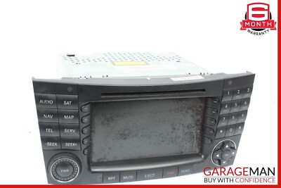 03-08 Mercedes W211 E350 E550 Command Head Unit Navigation Radio CD OEM ...