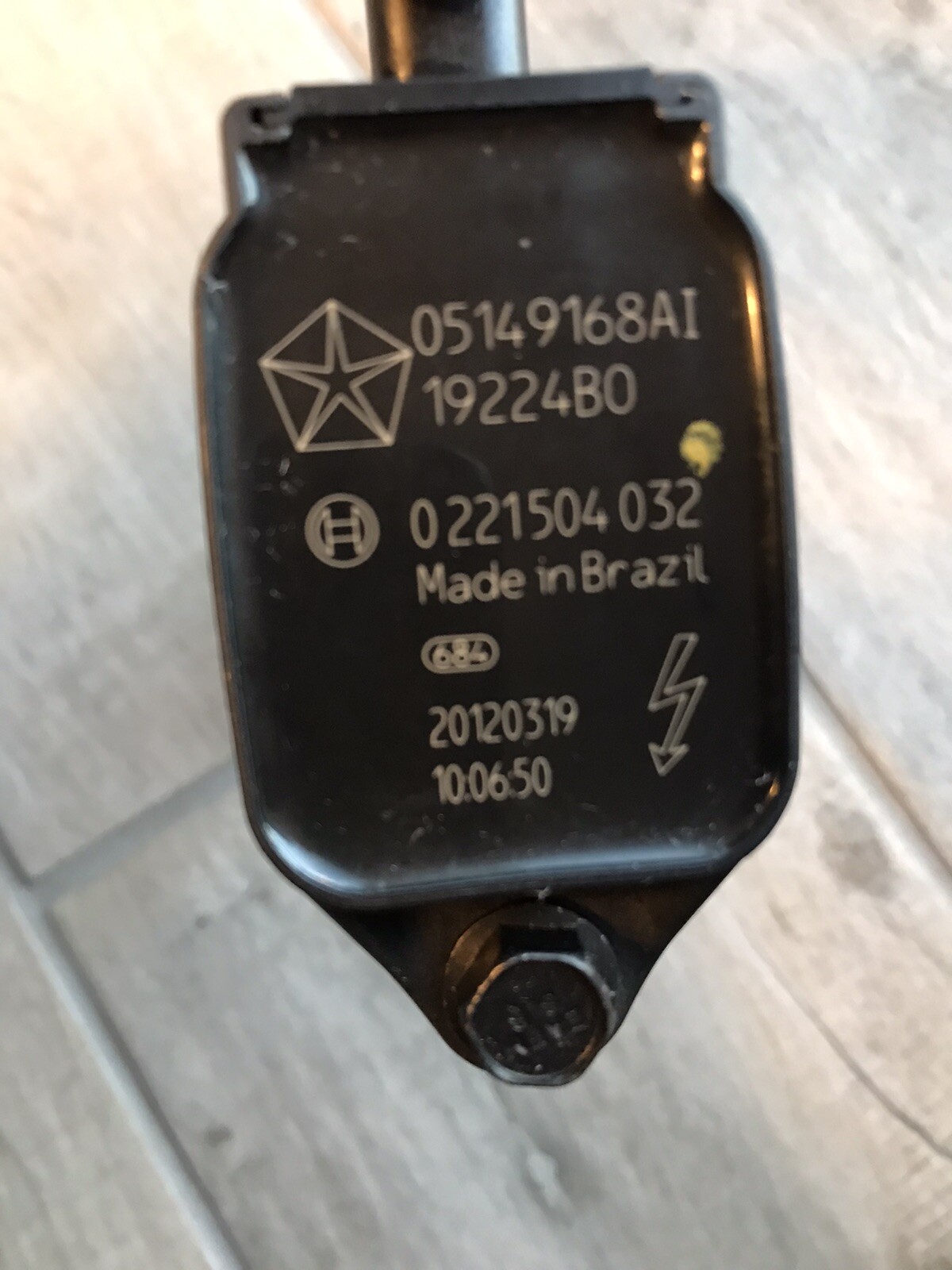 11-18 DODGE CHRYSLER JEEP IGNITION COIL OEM USED MOPAR GENUINE ...