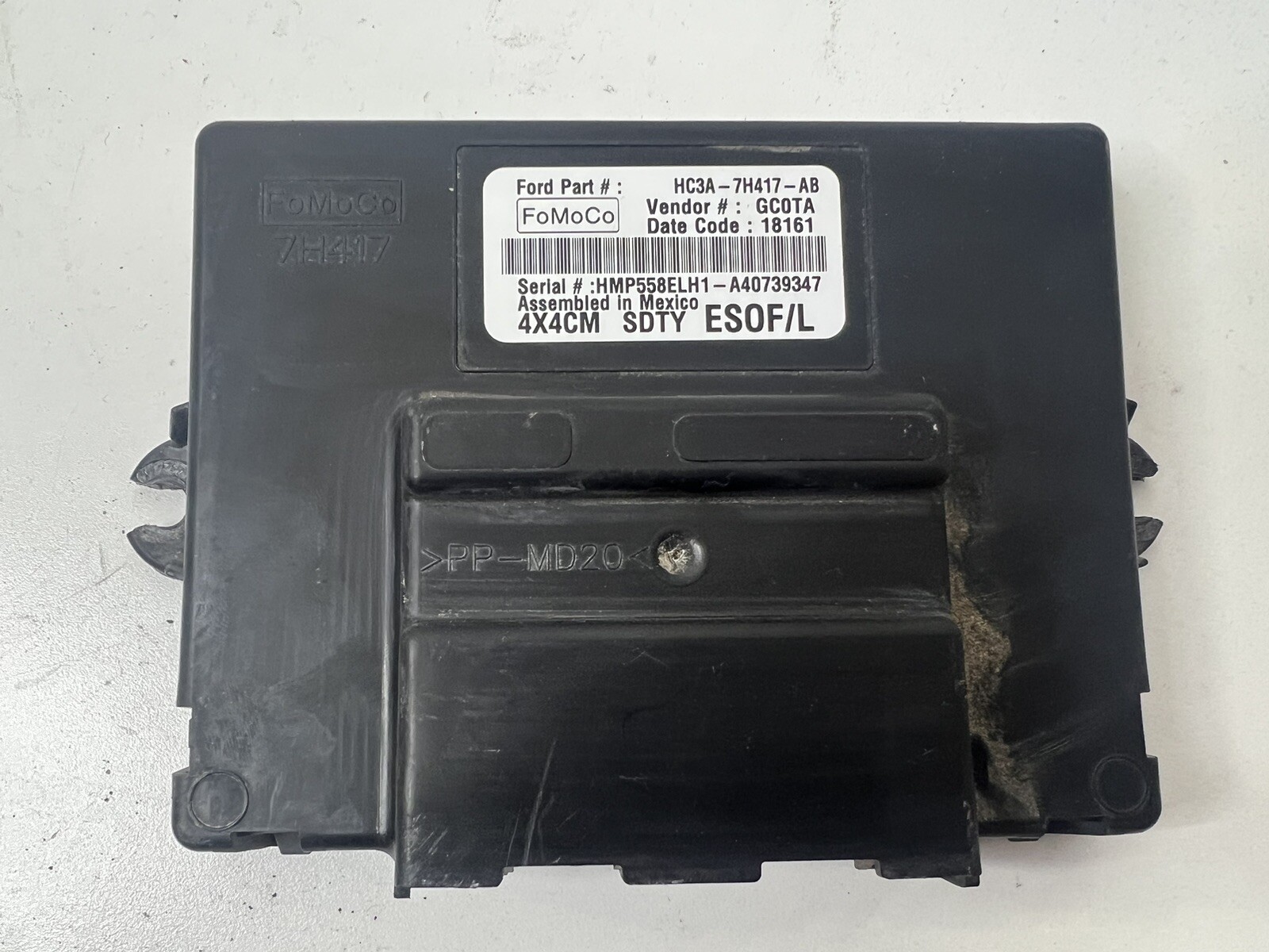 Bc3t-14b321-mb+Airbag+SRS+Restraints+Control+Module+2012+Ford+Super ...