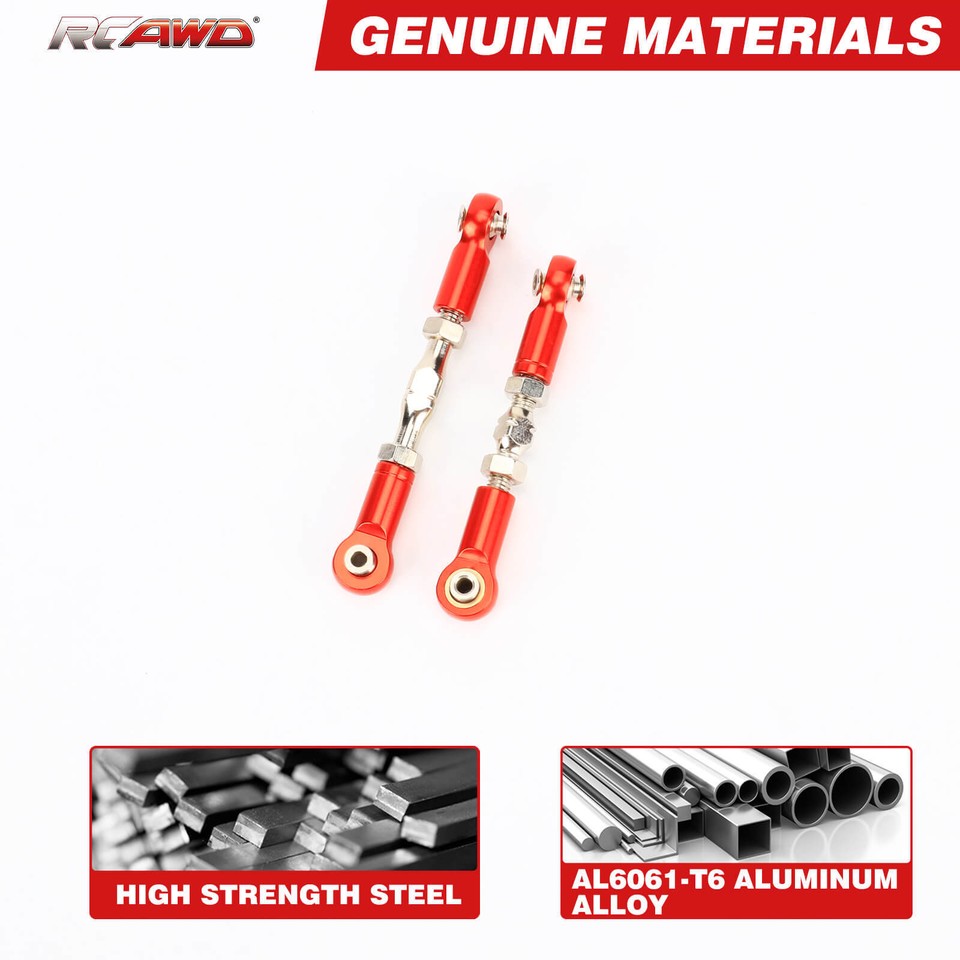 RCAWD New Thick Version Turnbuckles for Arrma 1/10 Senton Granite ...
