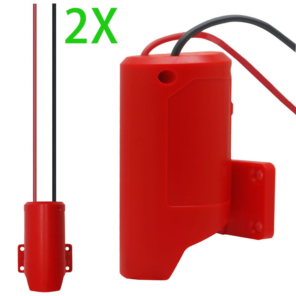 Power Wheels DIY Battery Adapter Wires Fuse Compatible with Milwaukee ...