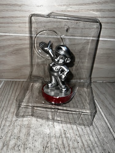 Nintendo Amiibo Character Figure Super Mario Brothers - SILVER MARIO ...