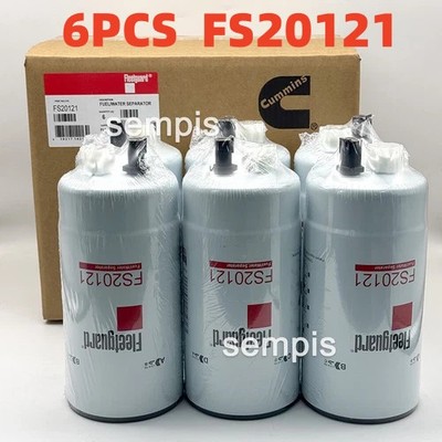 6PCS Fleetguard FS20121 Fuel Water Separator Filter For Cummins L9 B6.7 ...
