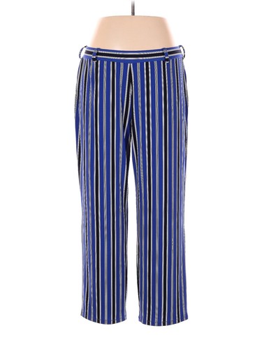 Susan Graver Women Blue Casual Pants L Petites | eBay