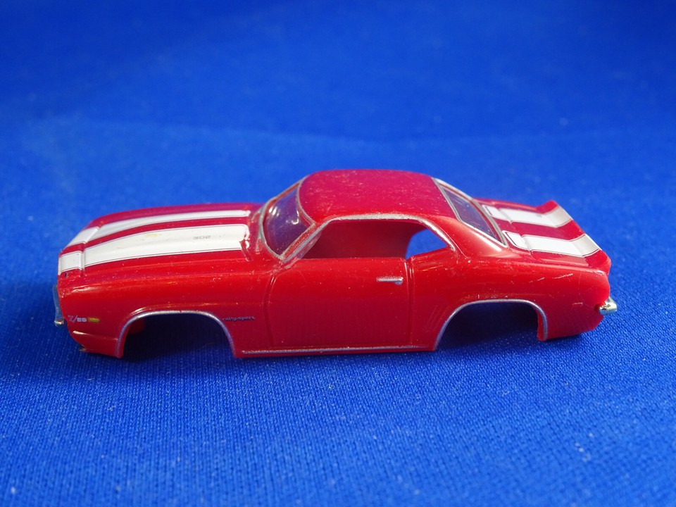 New 69 Z28 RED Camaro MoDEL MoToRING T-jet HO Scale Slot Car Body ...