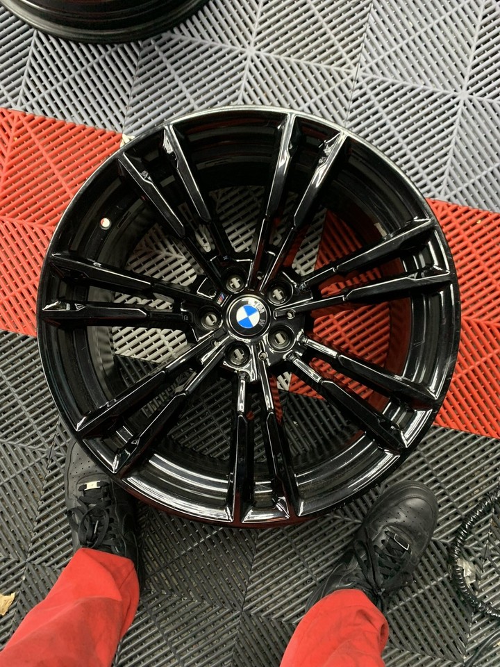 Set of FOUR 2018-2023 OEM BMW F90 M5 Competition / BMW M8 Black 706M ...