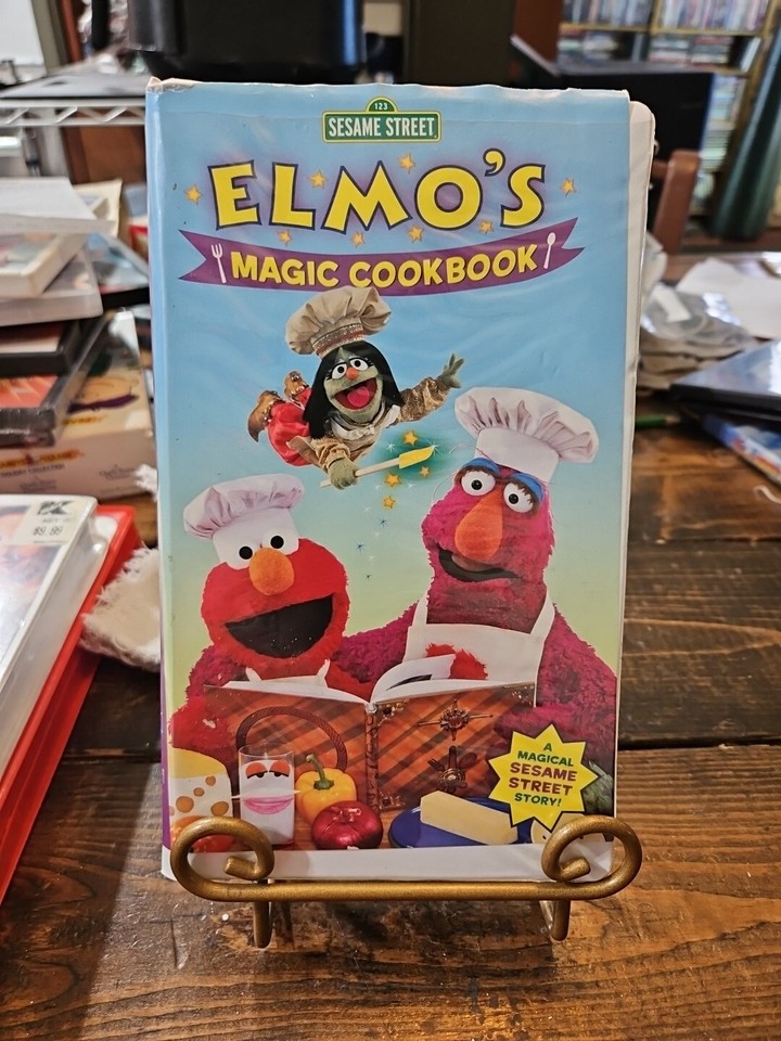 Sesame Street - Elmos Magic Cookbook (VHS, 2001) 74645145334| eBay